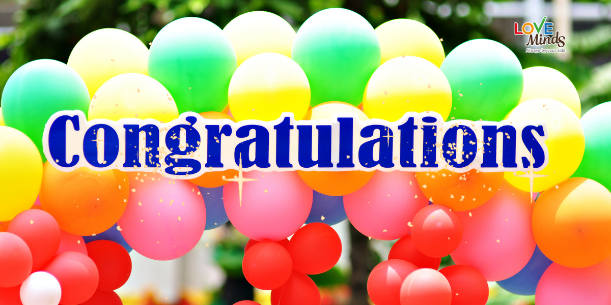 Congratulations - Love Minds